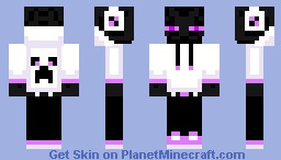 Cool enderman Minecraft Skin