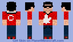 Epic Canadian Guy Minecraft Skin