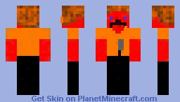 red guy Minecraft Skin
