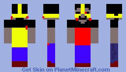 Alien Bad Boy Minecraft Skin