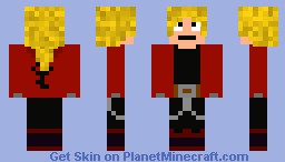 Edward Elric FMA Minecraft Skin
