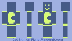 Moon man Minecraft Skin