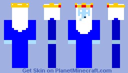 Ice King Minecraft Skin