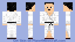 Karate/Ashigaru W/o Armor Man Minecraft Skin