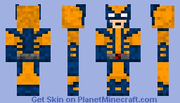 Wolverine Minecraft Skin