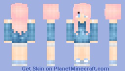 Cute girl Minecraft Skin