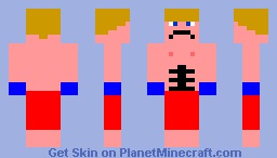 MMA Fighter Minecraft Skin