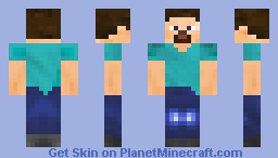 Detailed Steve Minecraft Skin
