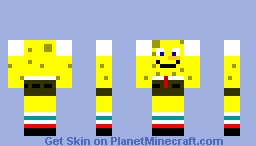 Spongebob Squarepants Minecraft Skin