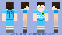 Manchester City Adam Johnson Minecraft Skin