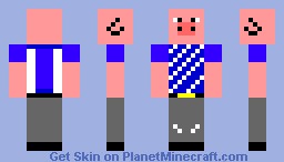 Gangster Pig Minecraft Skin