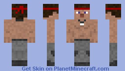 Rambo - First Blood Minecraft Skin