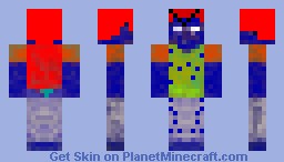 blue soul eater Minecraft Skin