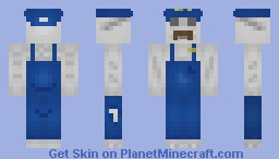 Undead Janitor Minecraft Skin