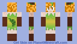 Leafeon Minecraft Skin