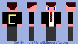 smart guy Minecraft Skin