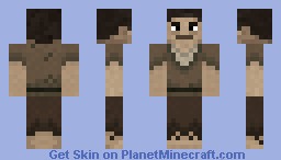 stranded man Minecraft Skin