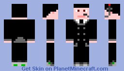 Secret Agent Minecraft Skin