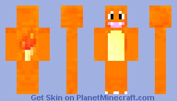 Charmander! Minecraft Skin