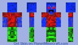 Blue monster Minecraft Skin
