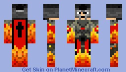 Molten Armour Minecraft Skin