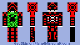 Metal Jaw (Now With A Hat) Minecraft Skin