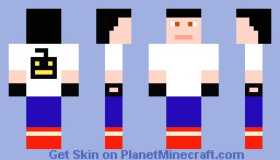 SERIOUS SAM (MY FIRST SKIN) Minecraft Skin