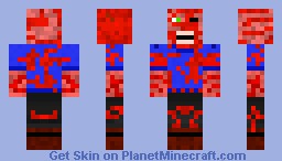 INFECTED MINER Minecraft Skin