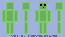 Slime-man Minecraft Skin