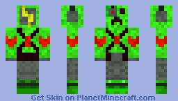 Creeper Hunter Minecraft Skin