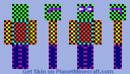 Checker DUUUDE Minecraft Skin