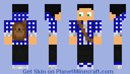 Checker man Minecraft Skin