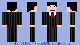 Guy in a suit V2. Minecraft Skin