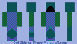 checkered assassine Minecraft Skin