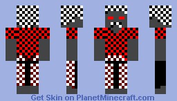 Checkered Monster Minecraft Skin