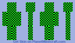 green thing part 2 Minecraft Skin
