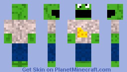 Cheese Monster Minecraft Skin