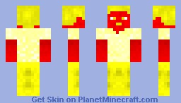 Cheese man (my first skin) update Minecraft Skin
