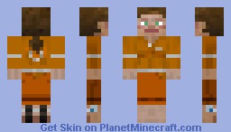 Chell Portal 2 Minecraft Skin