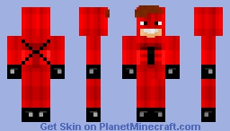 The dynamite Man Minecraft Skin