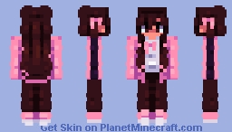 Cherry Heart Minecraft Skin