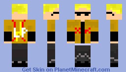 Chester Bennington Minecraft Skin