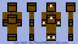 Chest Man Minecraft Skin