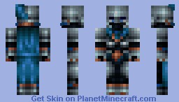 Blue Knight Minecraft Skin