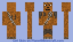 Chewbacca Minecraft Skin
