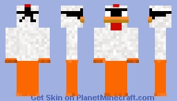 chicken man Minecraft Skin