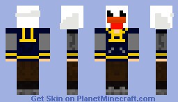 Chicken Head Minecraft Skin