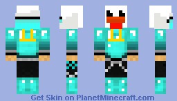 Chicken Face Minecraft Skin