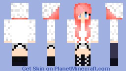 chicken girl Minecraft Skin