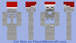 Festival map skins Christmas Skeleton Minecraft Skin